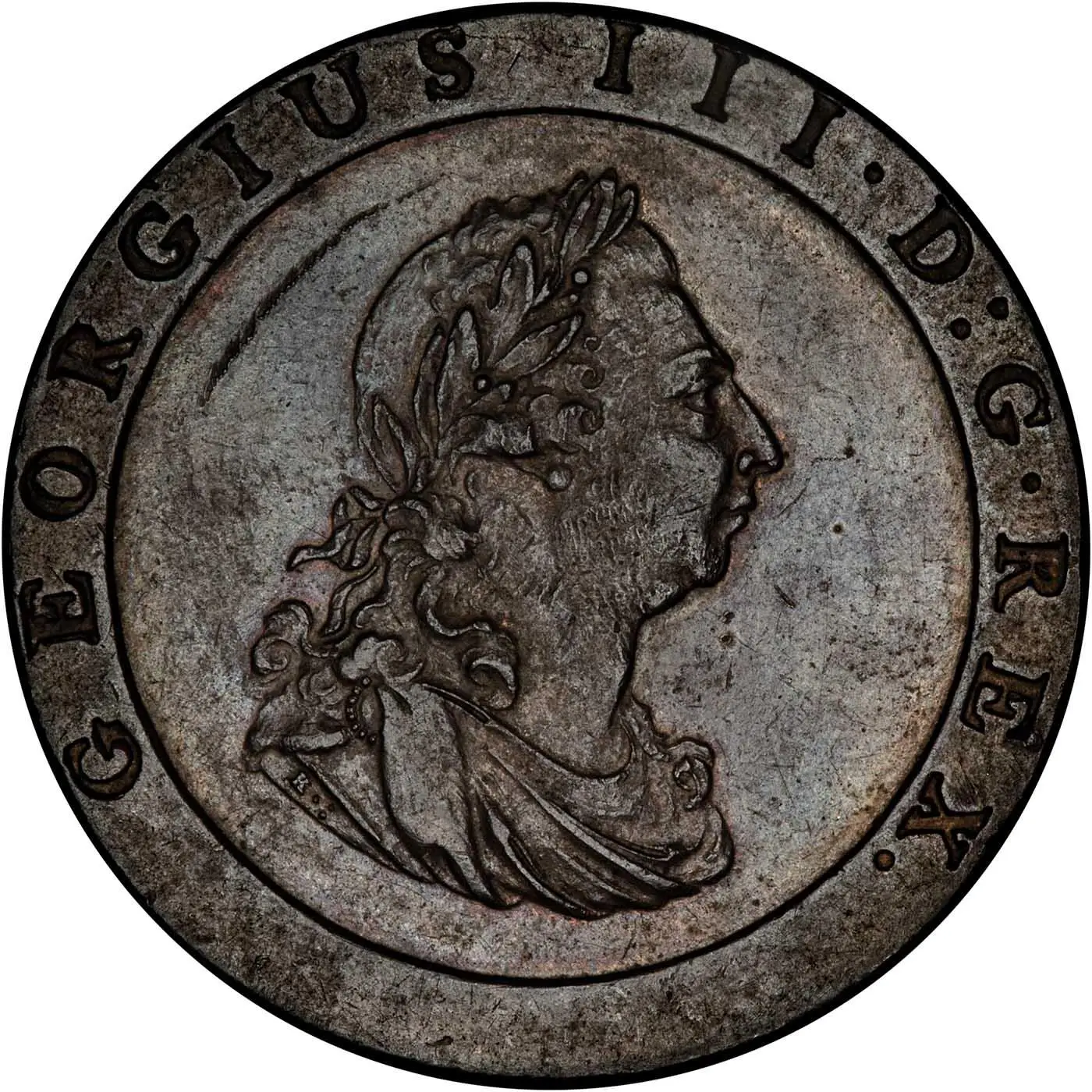 1797 George III Cartwheel Copper Penny Coin | Chards