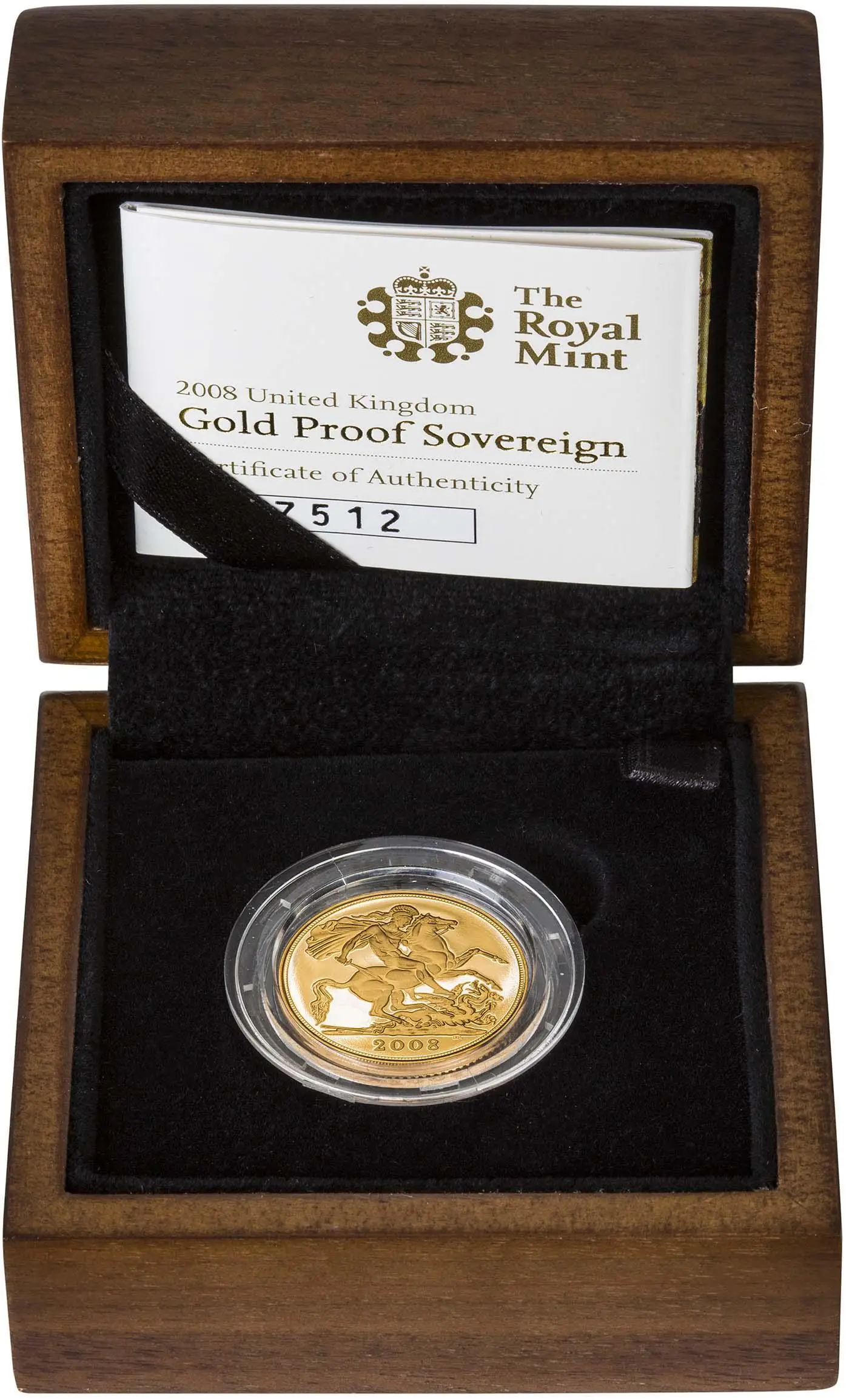 2008 Gold Sovereign Elizabeth II Proof | Chard