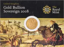 2008 Gold Sovereigns | Bullion and Proof Gold Coins | Chards
