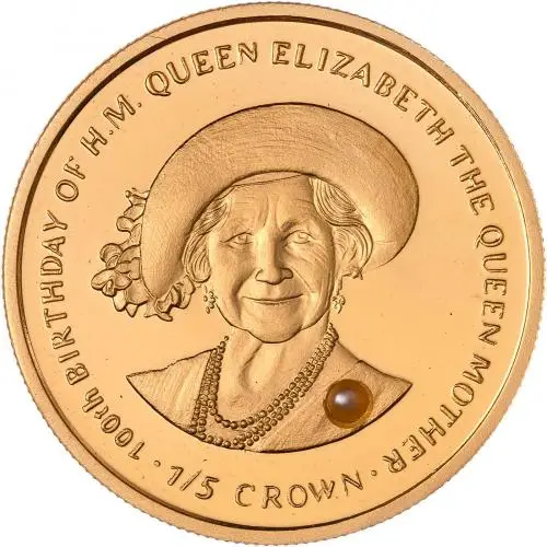 2000 Gold Proof 100th Birthday Queen Mother | Chards