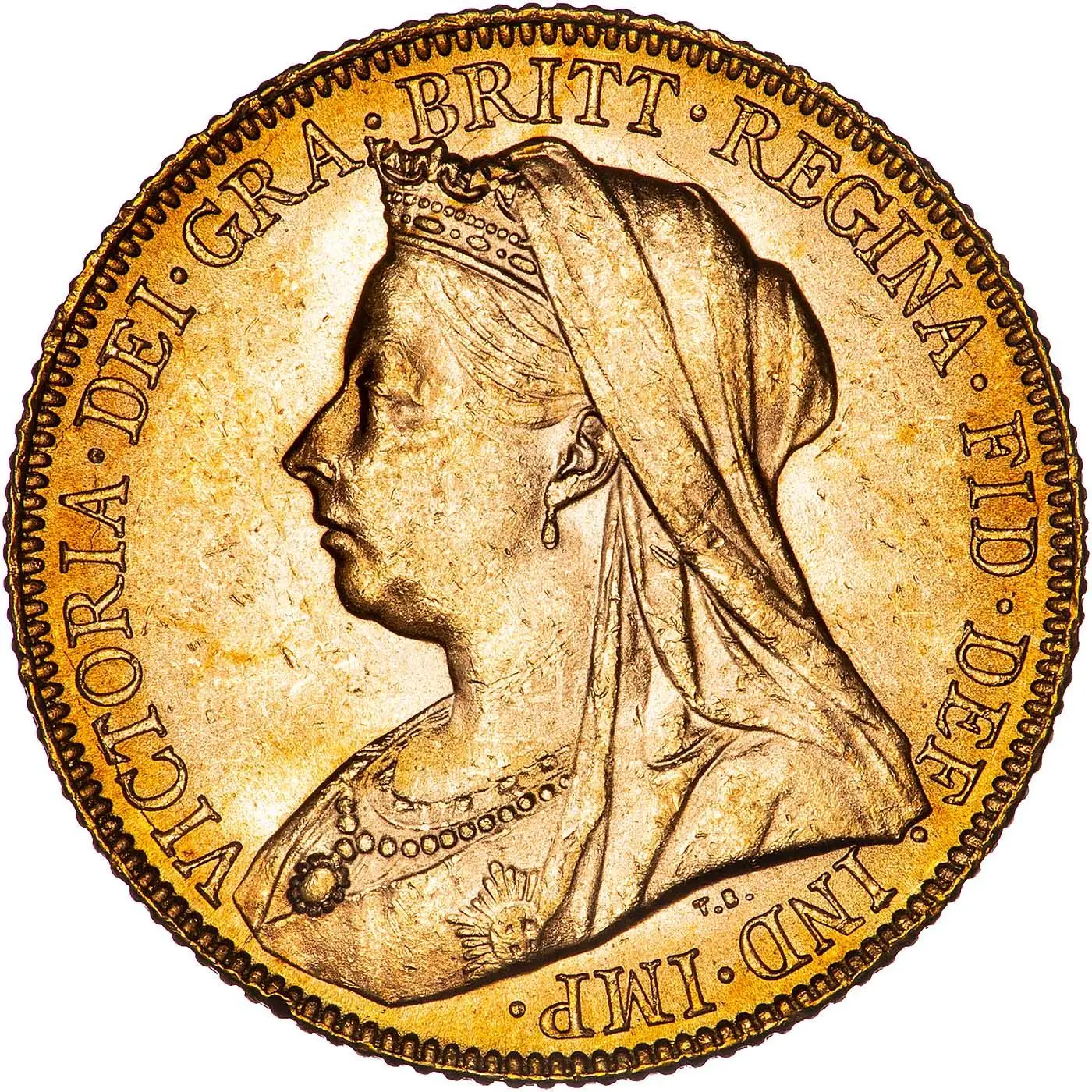 1900 Gold Sovereign Victoria Old Head London | Chards