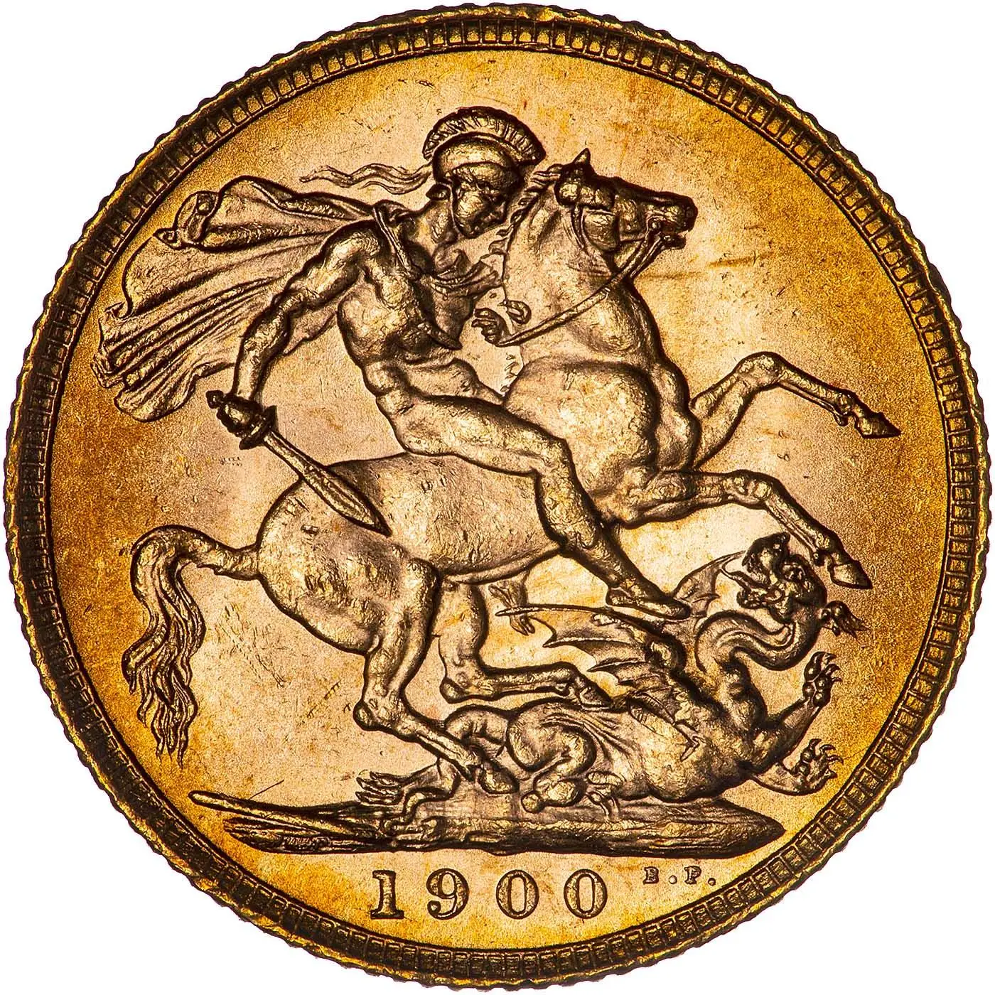 1900 Gold Sovereign Victoria Old Head London | Chards