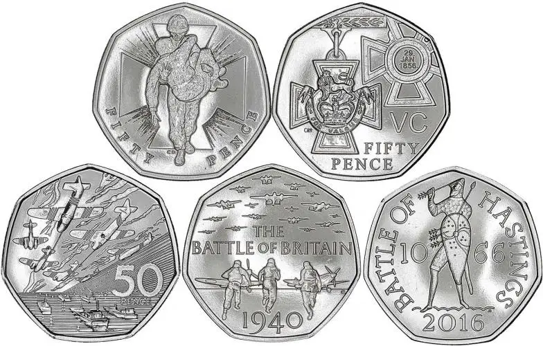 2019 Brilliant Uncirculated 50p British Culture Set | Chards