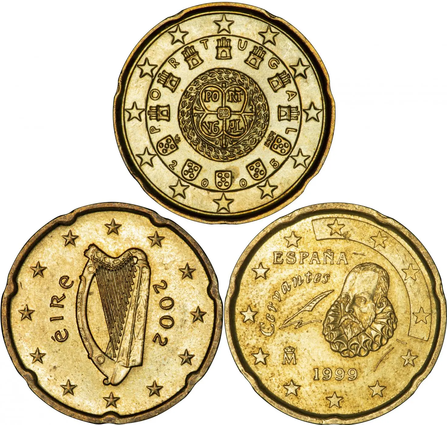 Mixed Country Ordinary Circulation Twenty Cent Coins | Chard