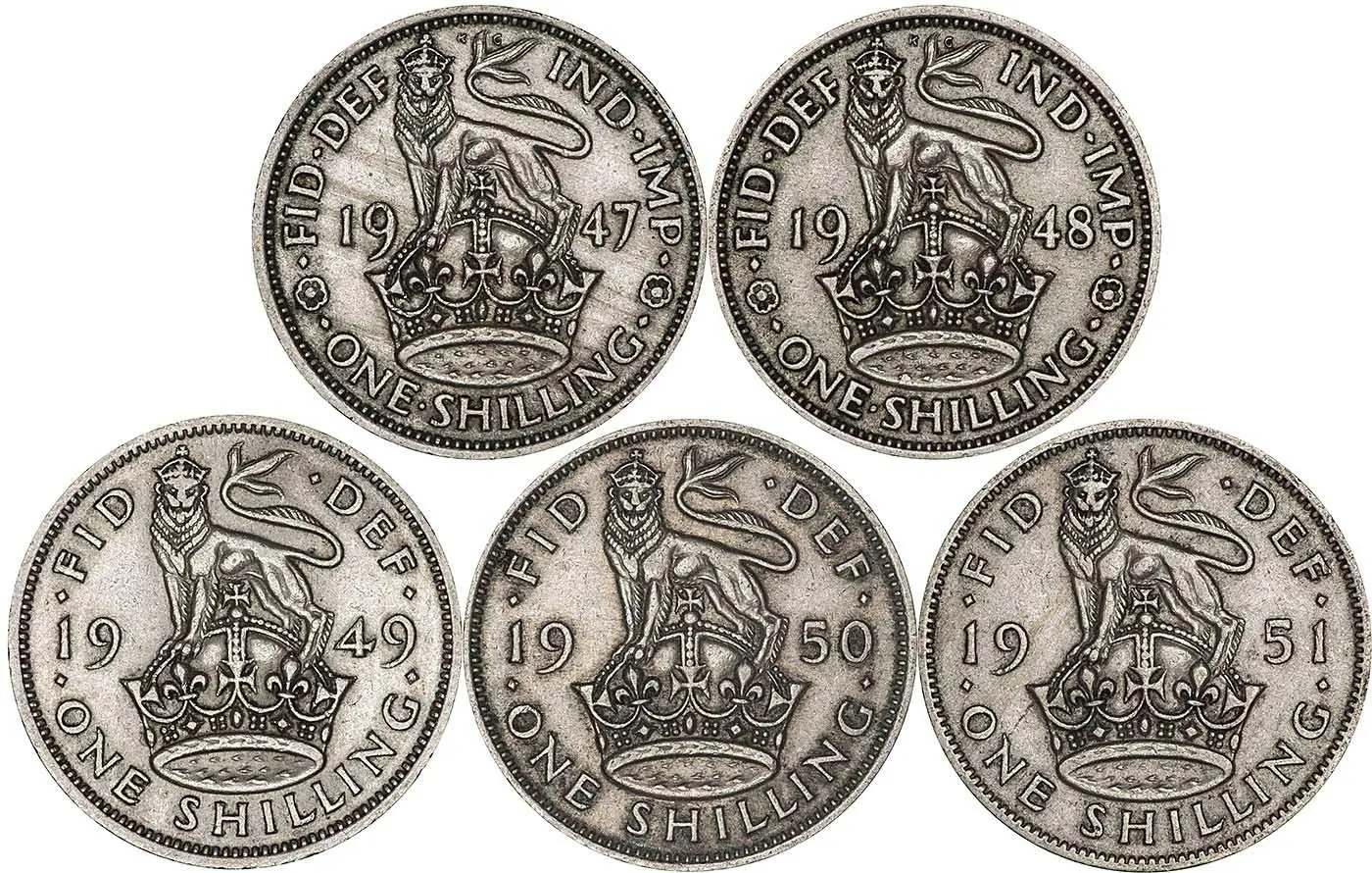 George VI English Shilling Coin OC | Chards - £2.00