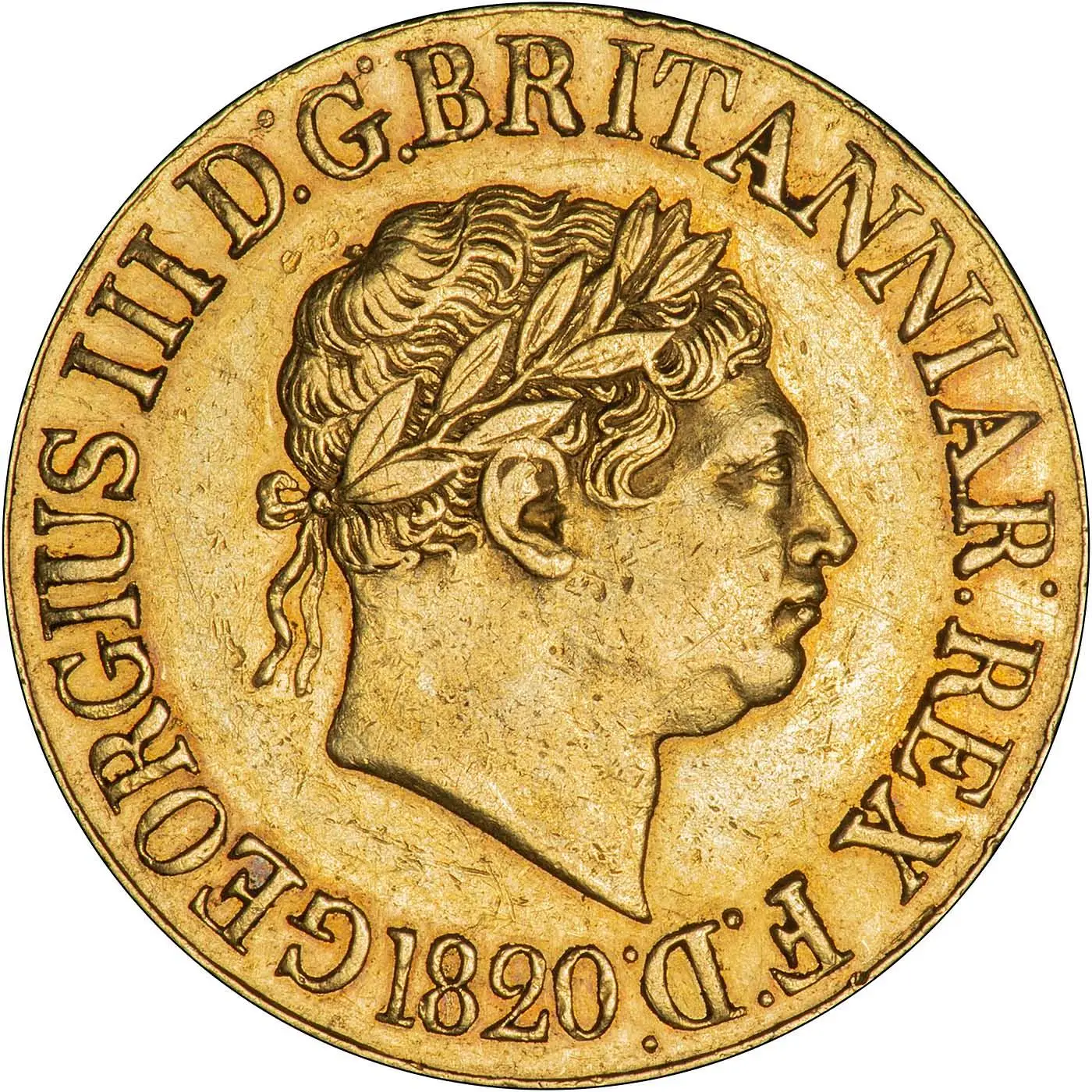 1820 Gold Sovereign George III London | Chard