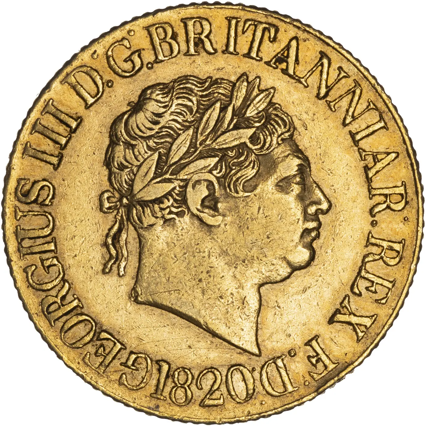 1820 Gold Sovereign George III London | Chard
