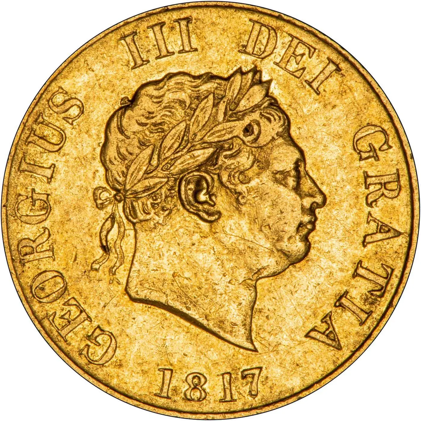 1817 Half Sovereign George III Shield London | Chards