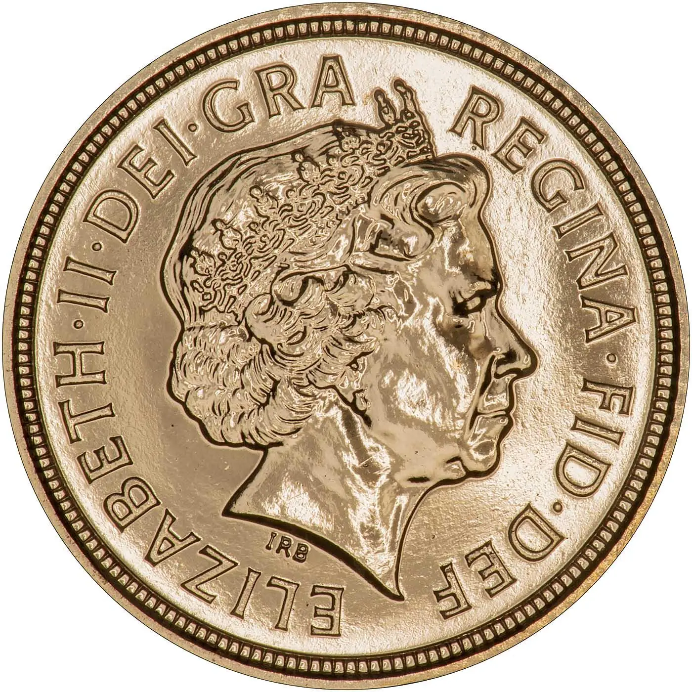 2012 QEII Gold Diamond Jubilee Half Sovereign Coin | Chards